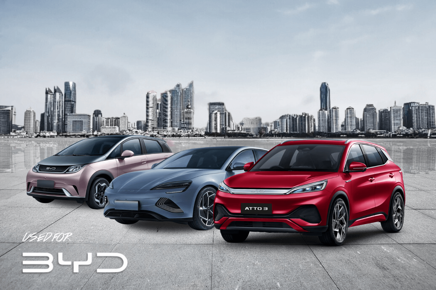 3D®GLORY Mats for BYD