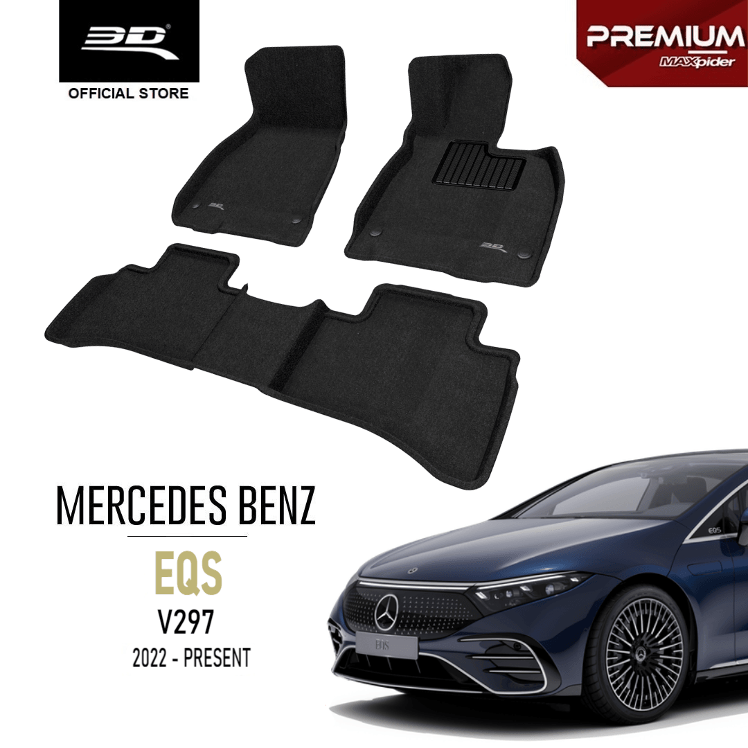 MERCEDES BENZ EQS V297 [2022 - PRESENT] - 3D® PREMIUM Car Mat