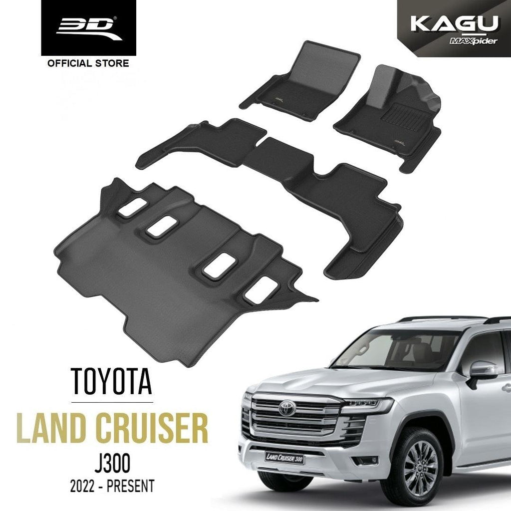 TOYOTA LAND CRUISER LC300 [2022 - PRESENT] - 3D® KAGU Car Mat